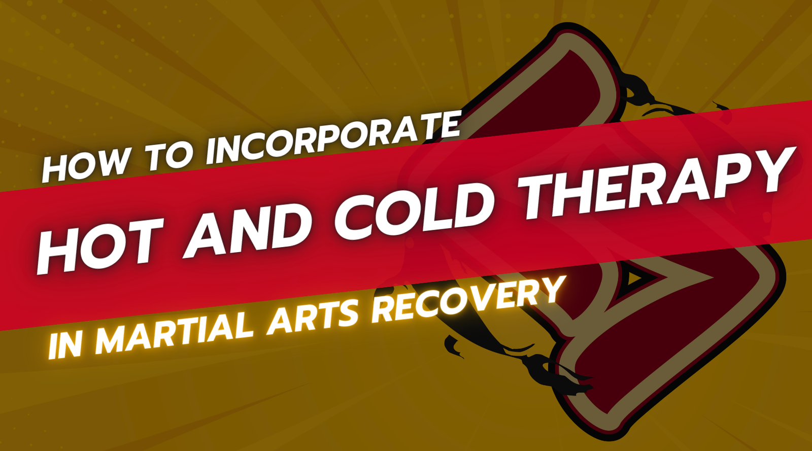 How to Incorporate Hot and Cold Therapy in Martial Arts Recovery ...