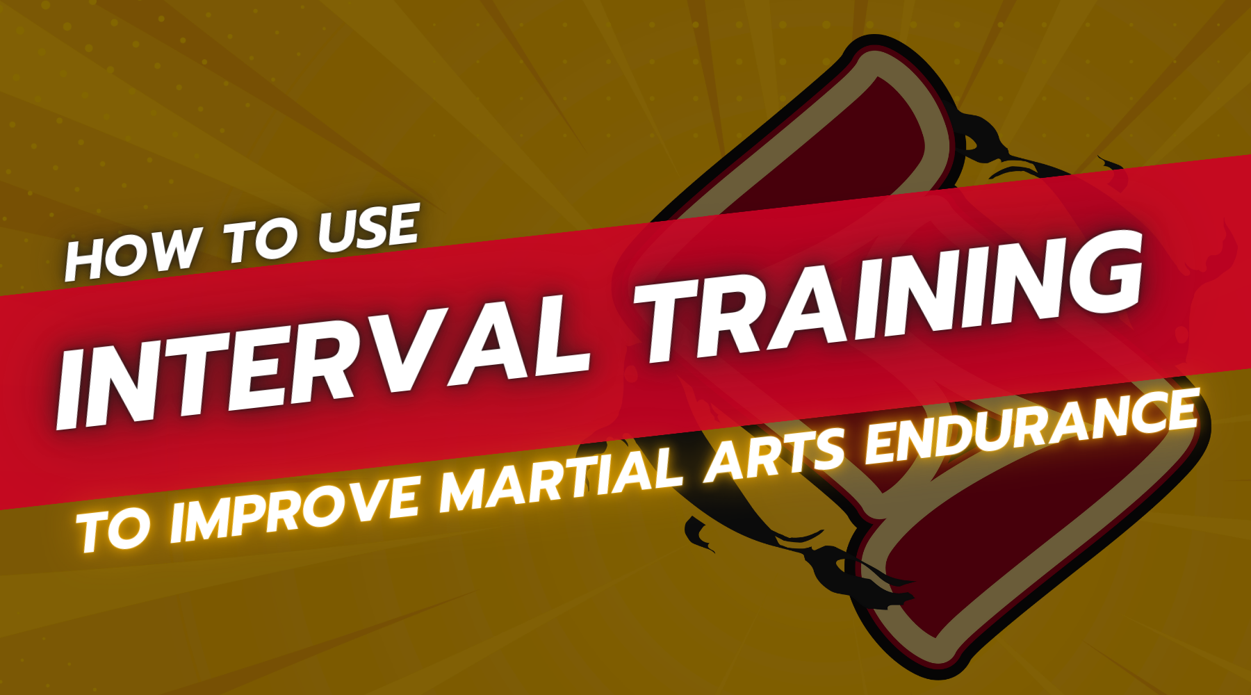 How to Use Interval Training to Improve Martial Arts Endurance – Tempura Brand Supply Co