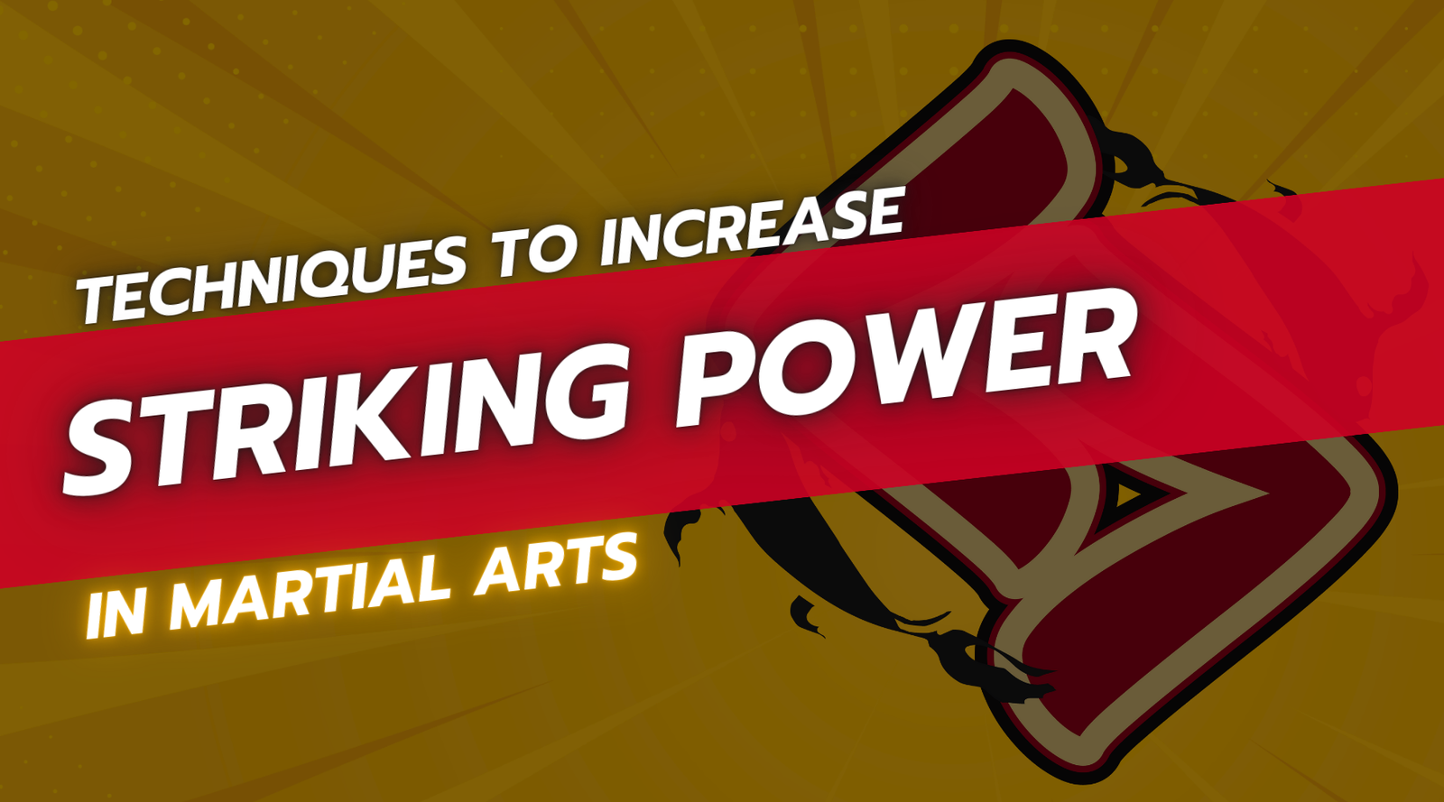 Techniques to Increase Striking Power in Martial Arts – Tempura Brand ...